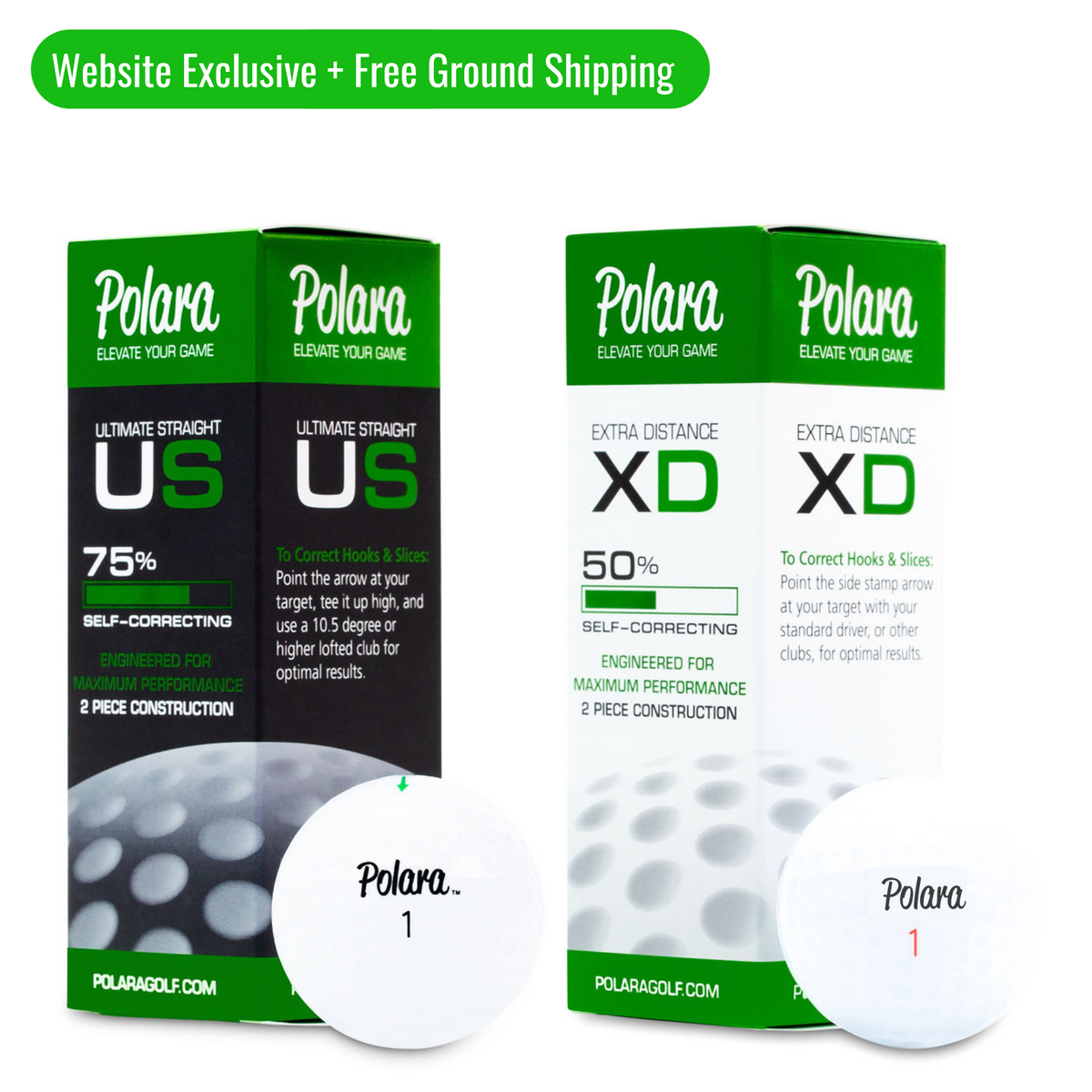 2 Piece Trial Pack - US and XD – Polara Golf